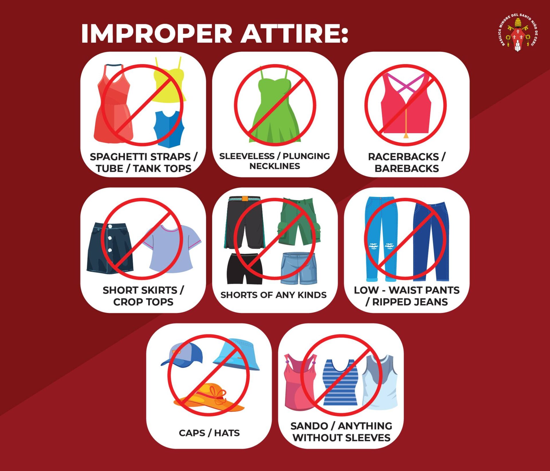 Dress Code in Basilica Should Be Your Common Sense, Not a Rule